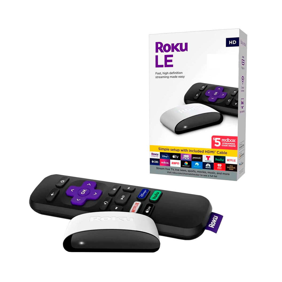 Reproductor de Streaming Roku LE HD– Mr Click Chile
