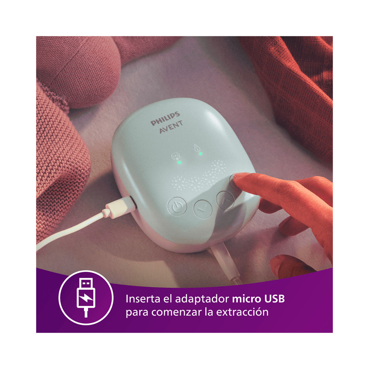 Extractor Eléctrico Simple 4 niveles de estimulación AVENT SCF323/11 ...