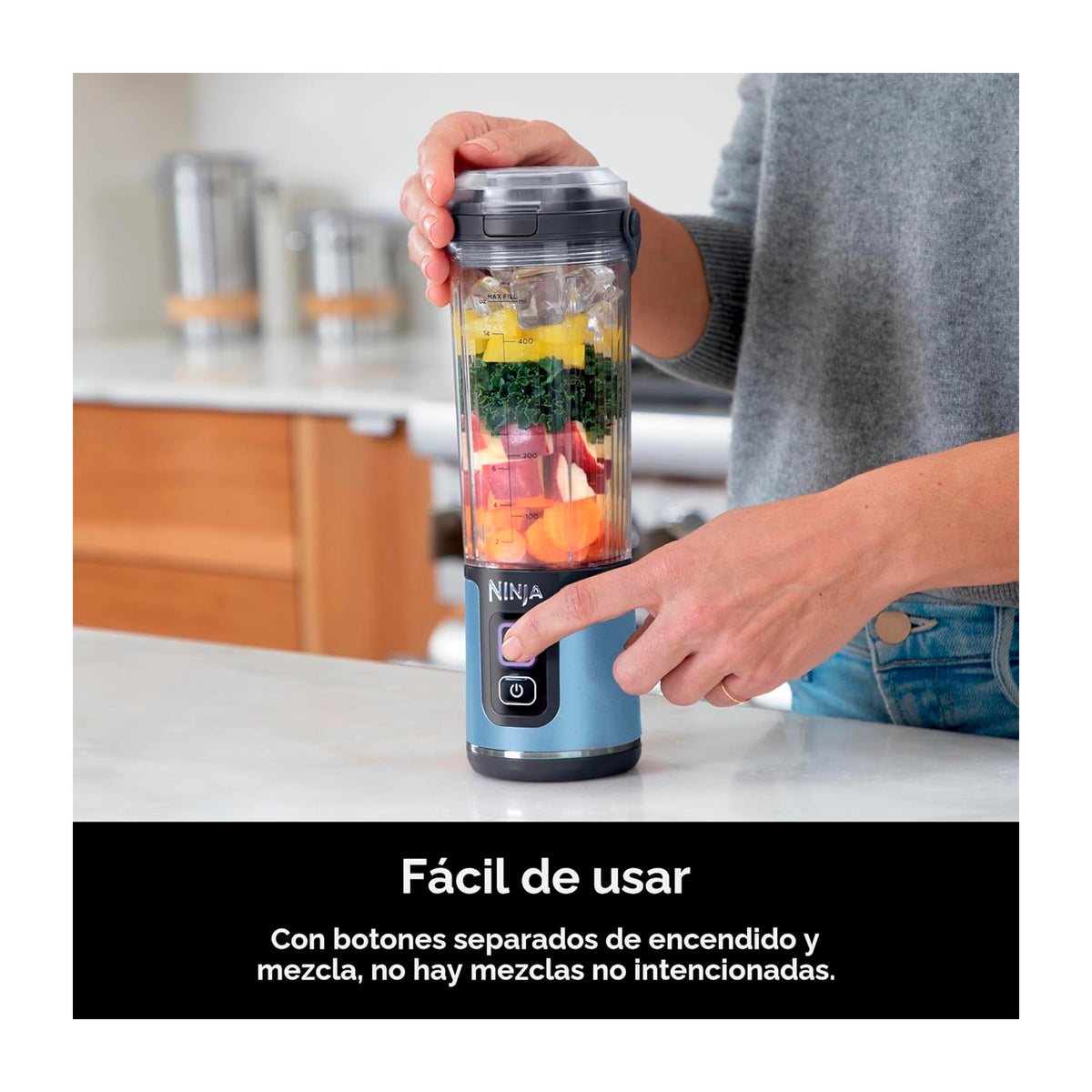 Licuadora Portátil Ninja Blast BC15 530ml USB– Mr Click Chile