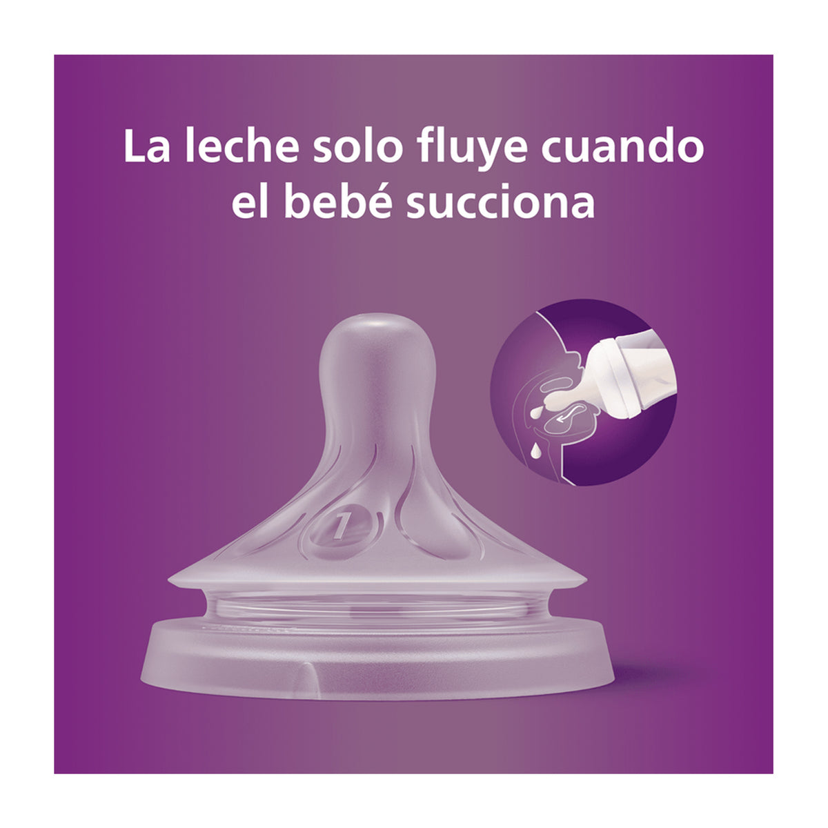 Tetina Natural Avent SCY961/02 flujo recién nacidos 0m+– Mr Click Chile